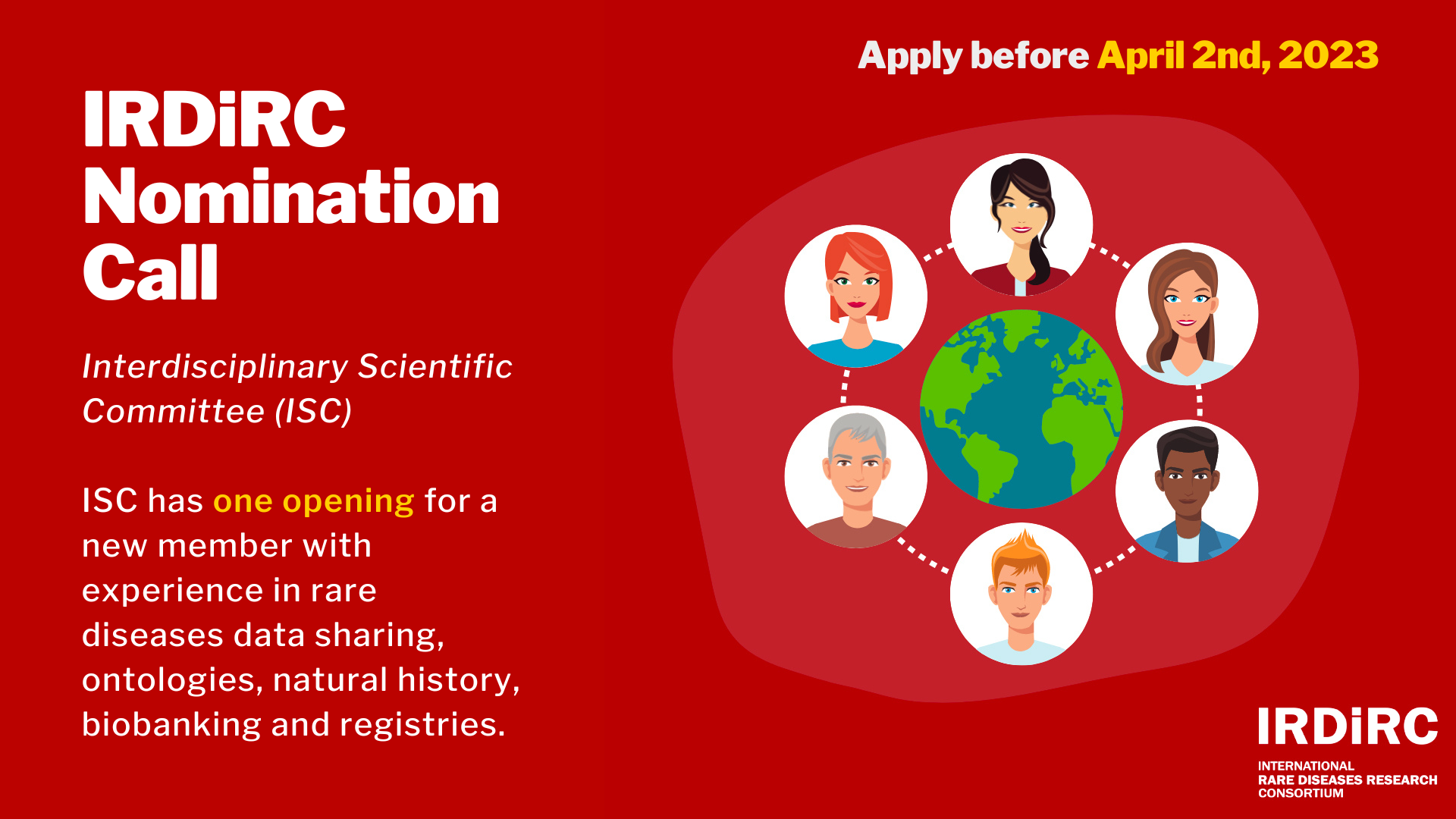 Join IRDiRC’s Interdisciplinary Scientific Committee! – EJP RD ...